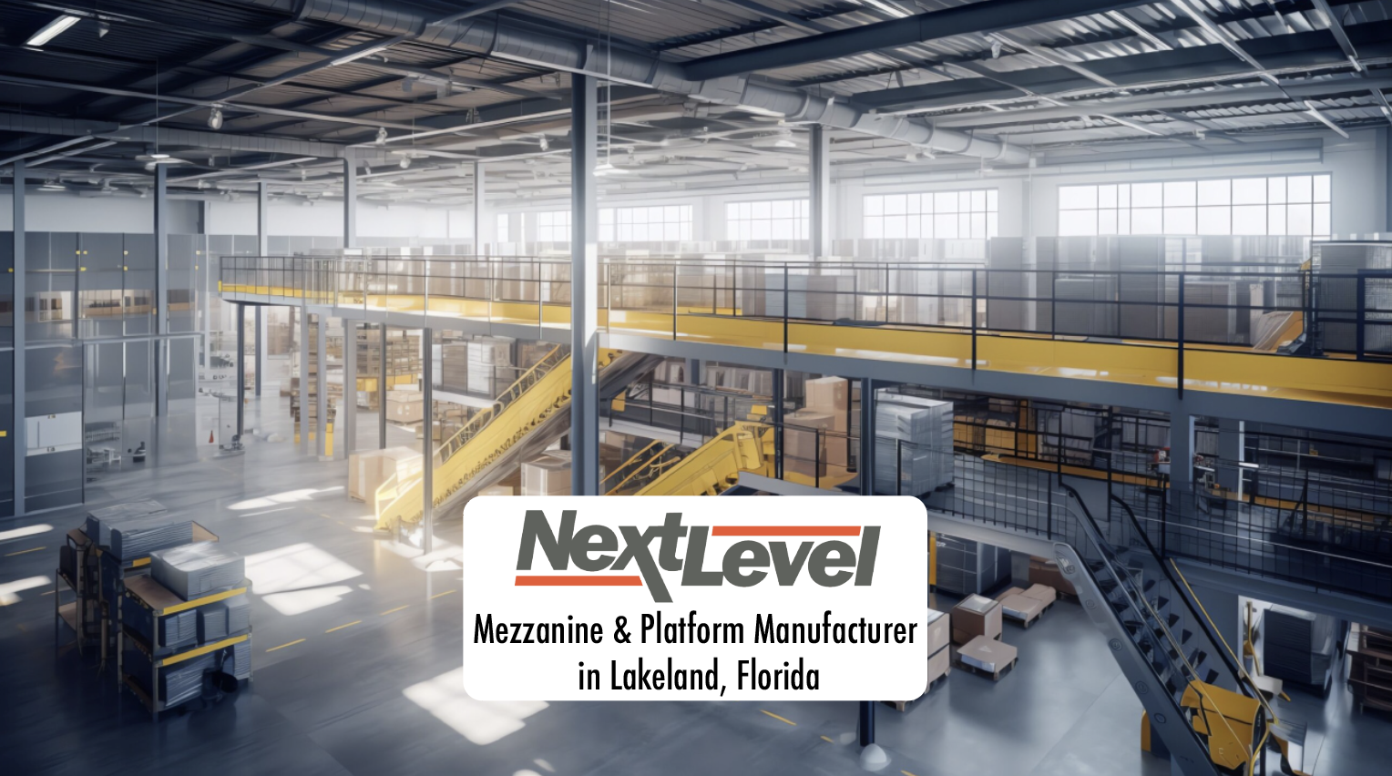 Mezzanines in Lakeland, Florida | Designed & Built by Next Level